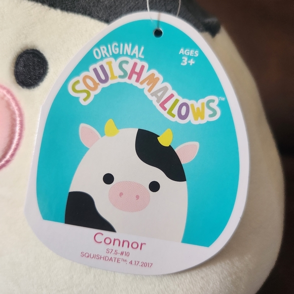 Squishmallows | Toys | Squishmallows Connor The Cow 75 | Poshmark